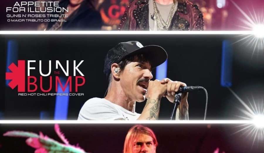 Red Hot Chili Peppers Cover, Guns N' Roses Tribute e Especial Nirvana ...