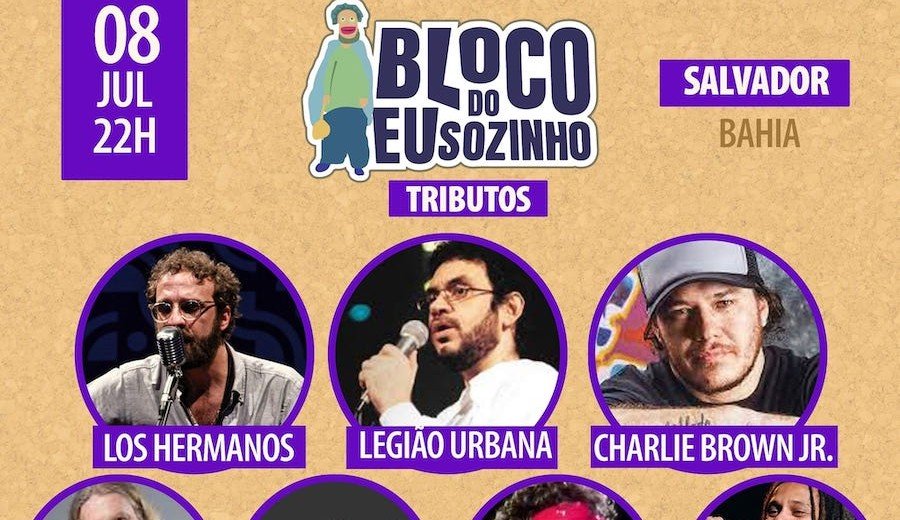 Bloco Do Eu Sozinho Em Salvador Bahiarock