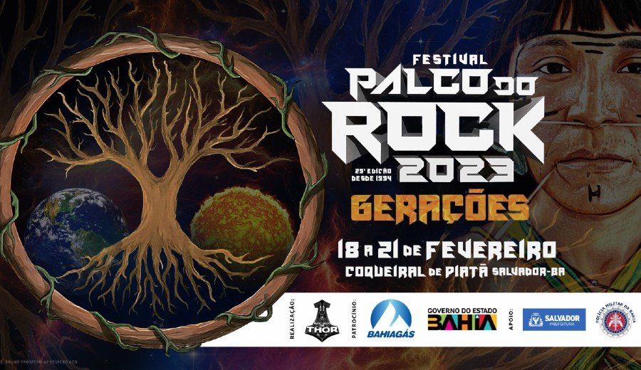 Palco Do Rock 2023 Gerações Bahiarock