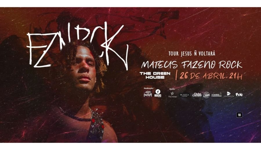 Mateus Fazeno Rock Tour Jesus Ñ VoltarÁ Salvador Bahiarock