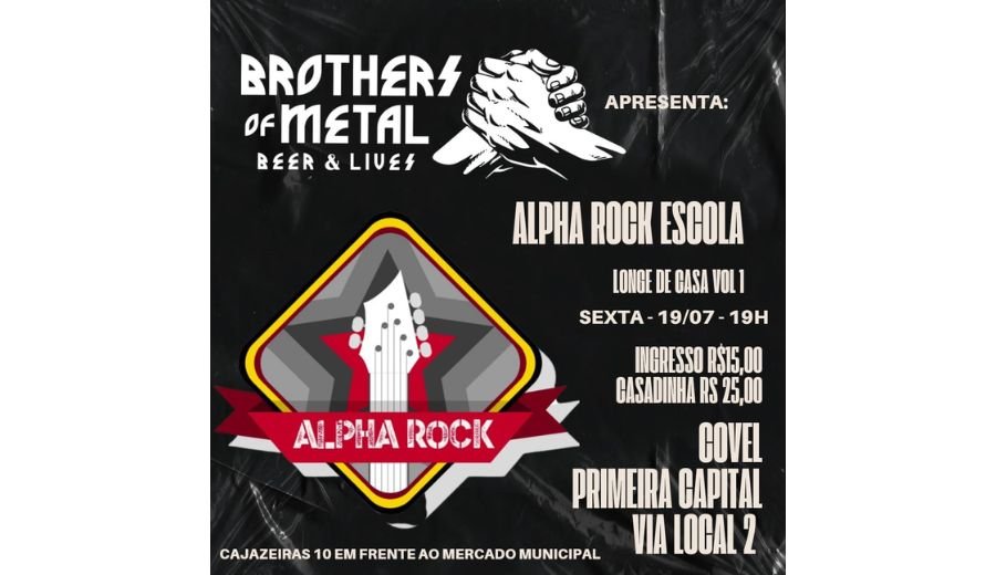 Alpha Rock Escola - Longe de Casa Vol. 1 | BahiaRock